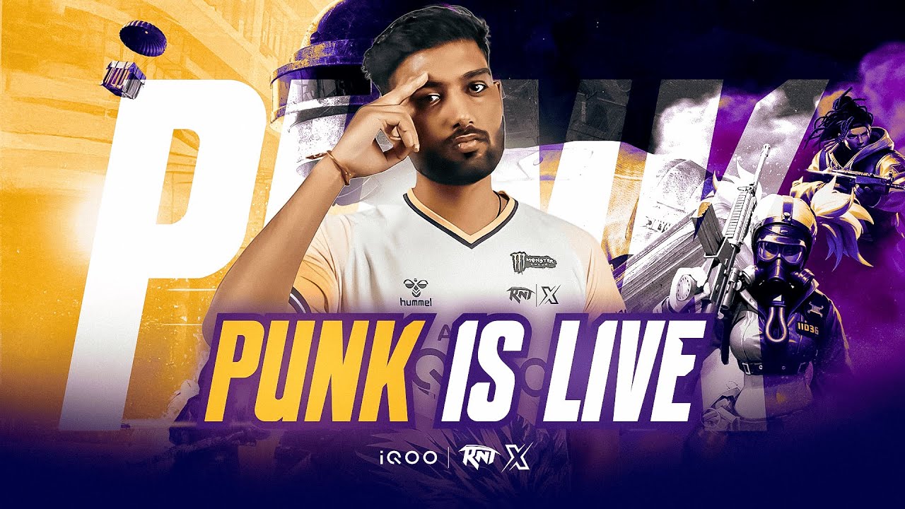 CLASSIC WITH PUNKK | NEW LINEUP!! | PUNKK IS BACK! | BGMI #iQOORNTX # ...