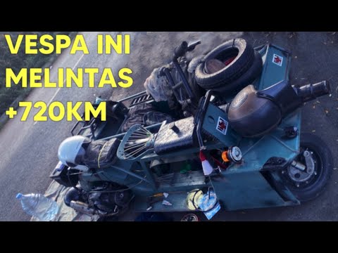 MELANJUTKAN PERJALANAN 720KM VESPA CARNIVAL 2 Part 3 - YouTube