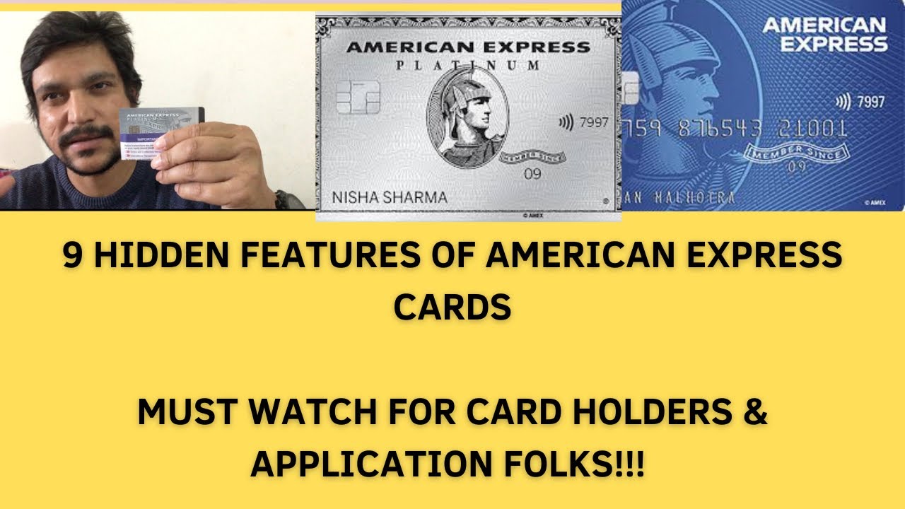 9 Hidden features of American Express cards!!!! - YouTube