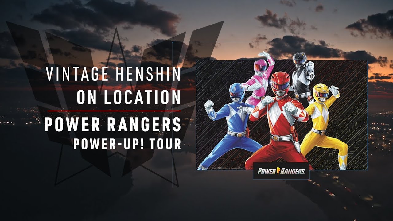 REPORT: Power Rangers POWER-UP! Tour | Vintage Henshin ON LOCATION ...