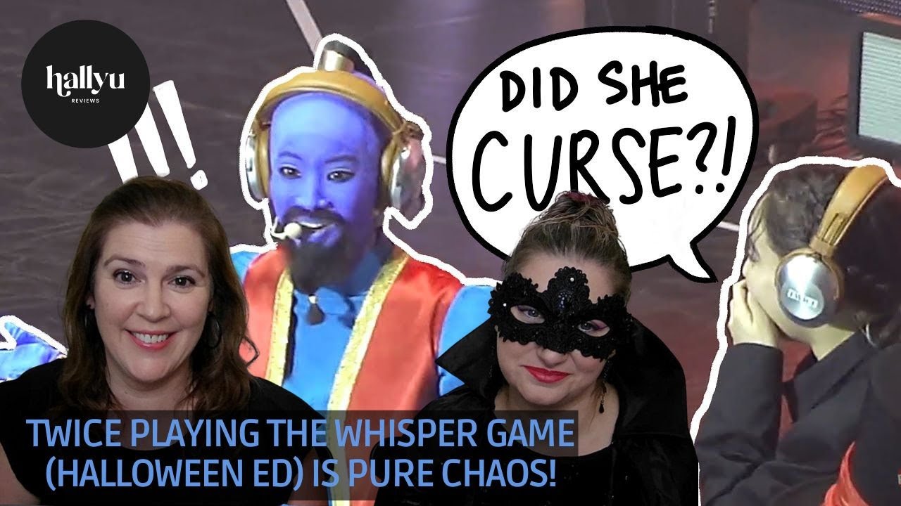 When TWICE plays the whisper game, it's a hot mess (Hallowen ed ...