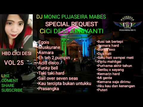 FUNKOT HARD PUJASEIRA SPECIAL REQ CICI DESI PANTANG PULANG SEBELUM TERANG 2019 VOL 25 - DJ MONIC ...