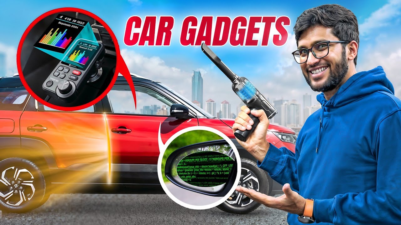 5 Car Gadgets which are actually USEFUL! - YouTube