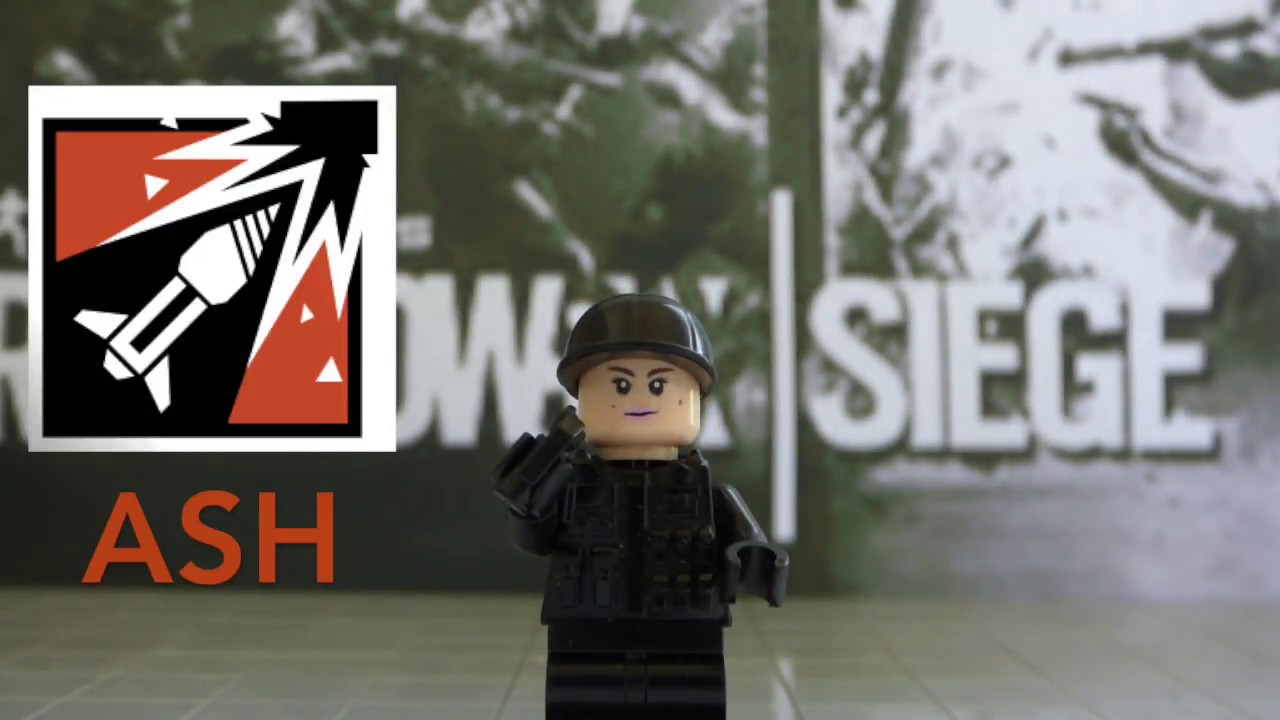 Présentations de mes figurines lego R6 - YouTube