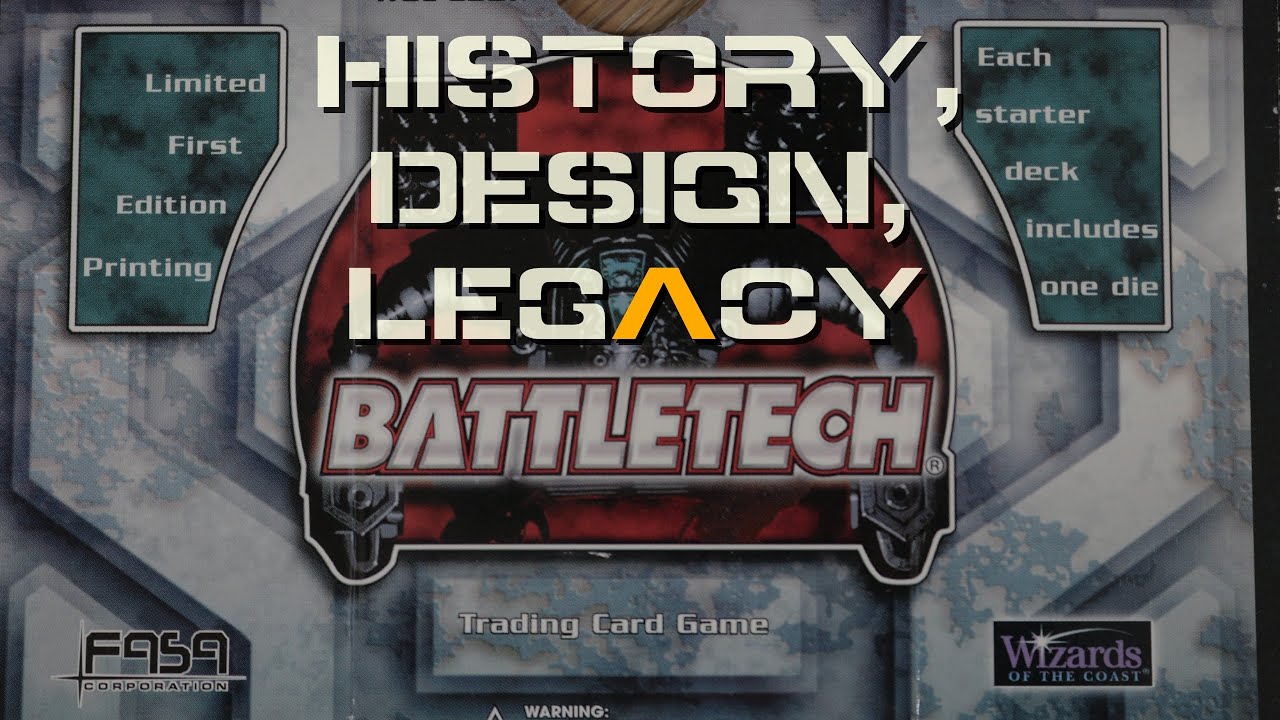 Battletech TCG (Part 1.1) | History, Design, Legacy - YouTube