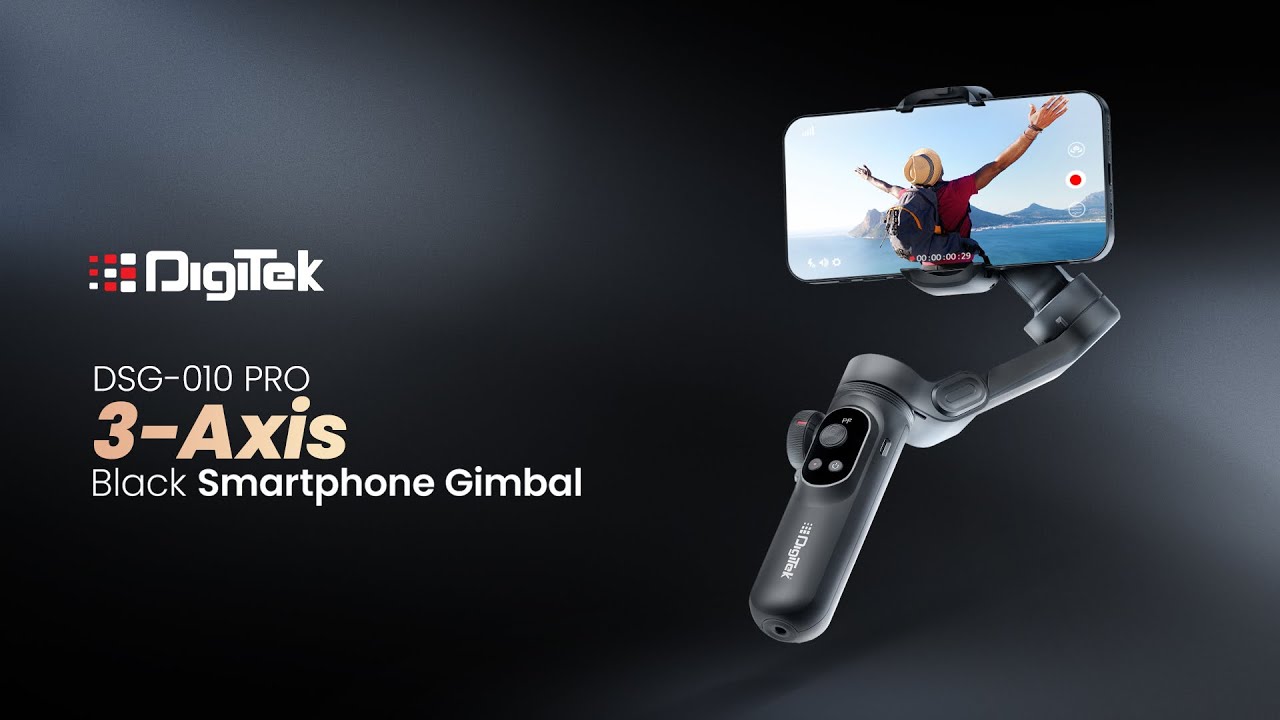 Capture Smooth Videos with the Digitek DSG-010 PRO Gimbal! - YouTube
