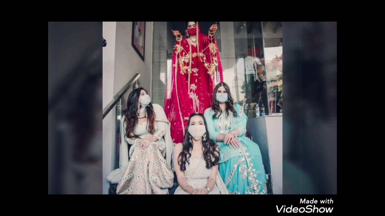 Lockdown marriages/marriage with the mask new fashion statement - YouTube