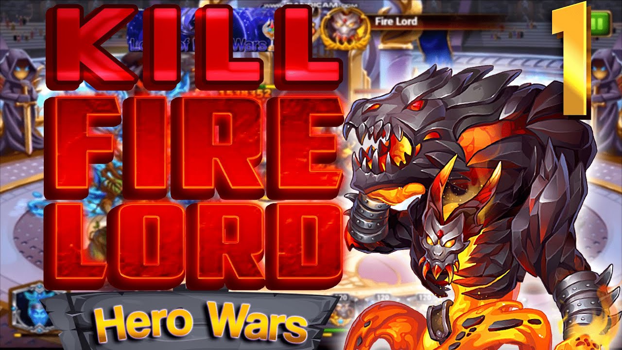 How to defeat Fire Lord. Hero Wars - YouTube