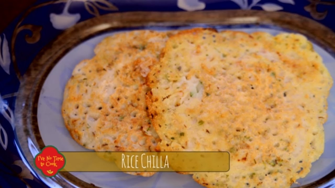 How To Make Rice Chilla || Veena Gidwani - YouTube