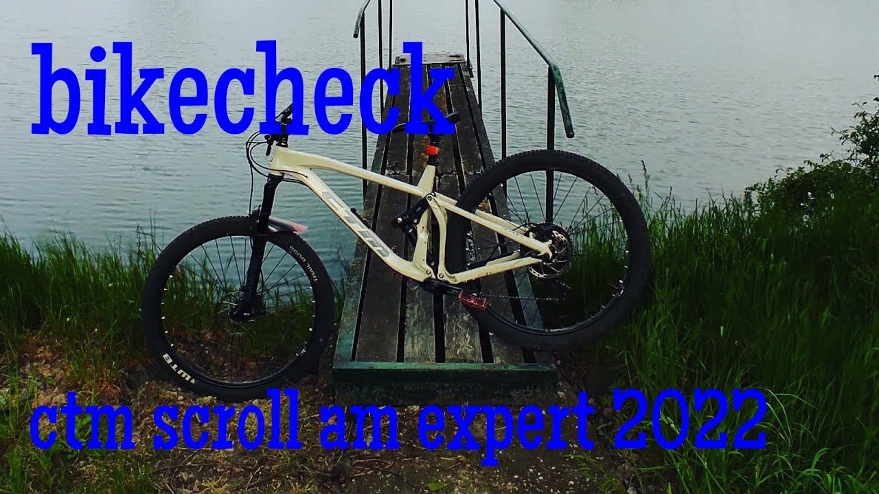 bikecheck CTM scroll Am Expert 2022 + shred na velkých skocích ( AŽ 5 METRŮ !!! ) - YouTube