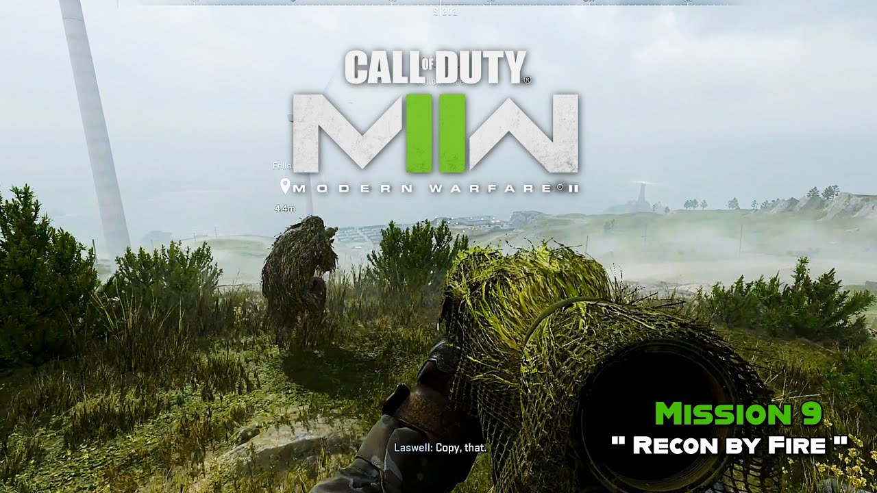 Call of Duty: Modern Warfare II Campaign Mission 09 - Recon by Fire [4K ...