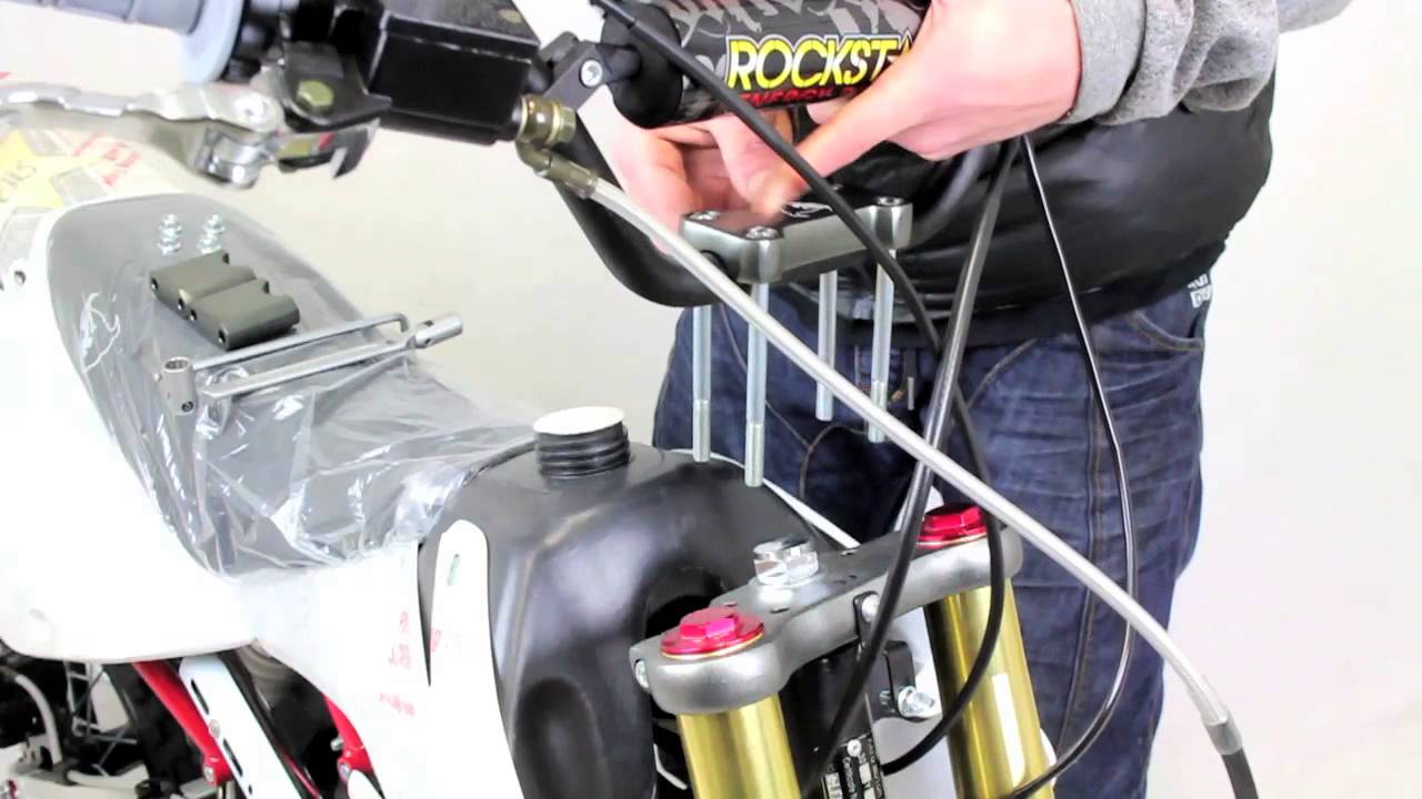Pitbikedirect - demonX xlr140 build - YouTube
