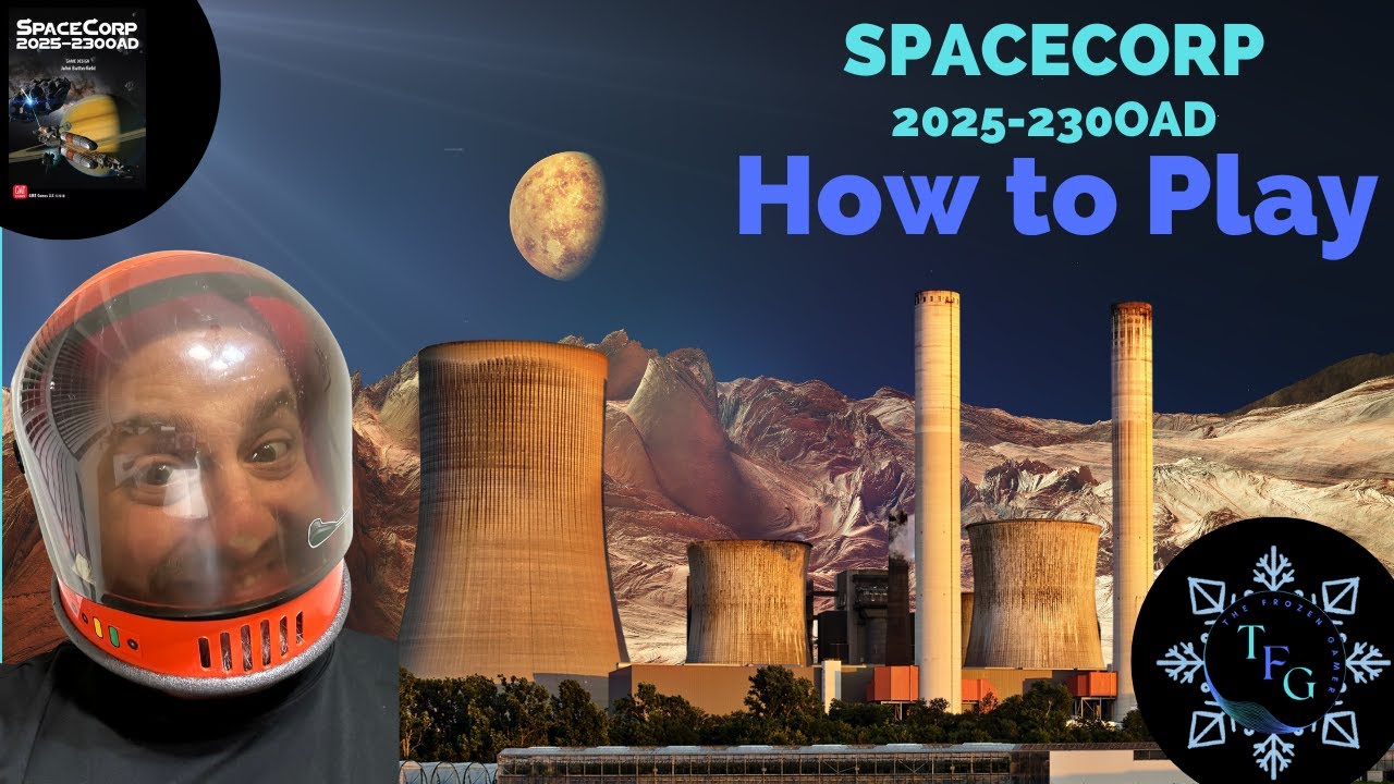 SpaceCorp: 2025-2300AD - Board Game How to Play - YouTube