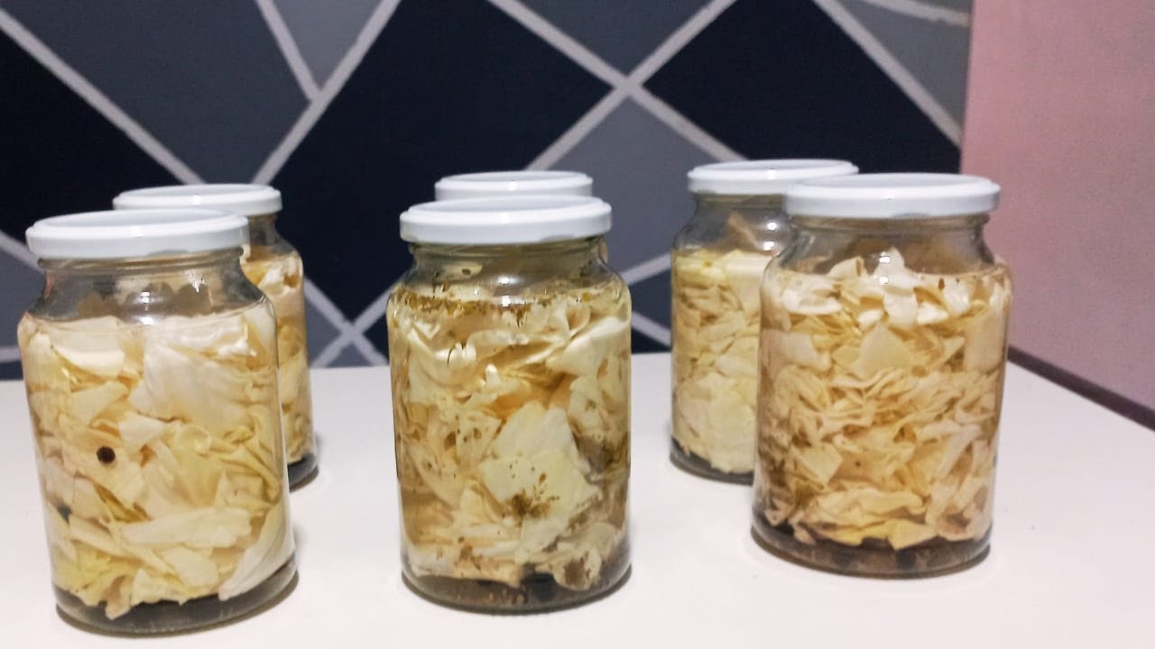 COMO FAZER CONSERVA DE REPOLHO EM VIDRO QUE DURA ATÉ 2 ANOS ...