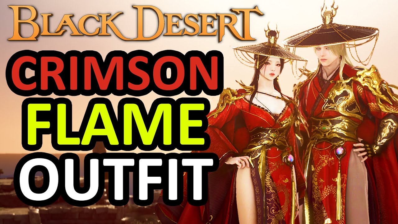 Crimson Flame Outfit Preview (UNCENSORED) Compare China Version ...