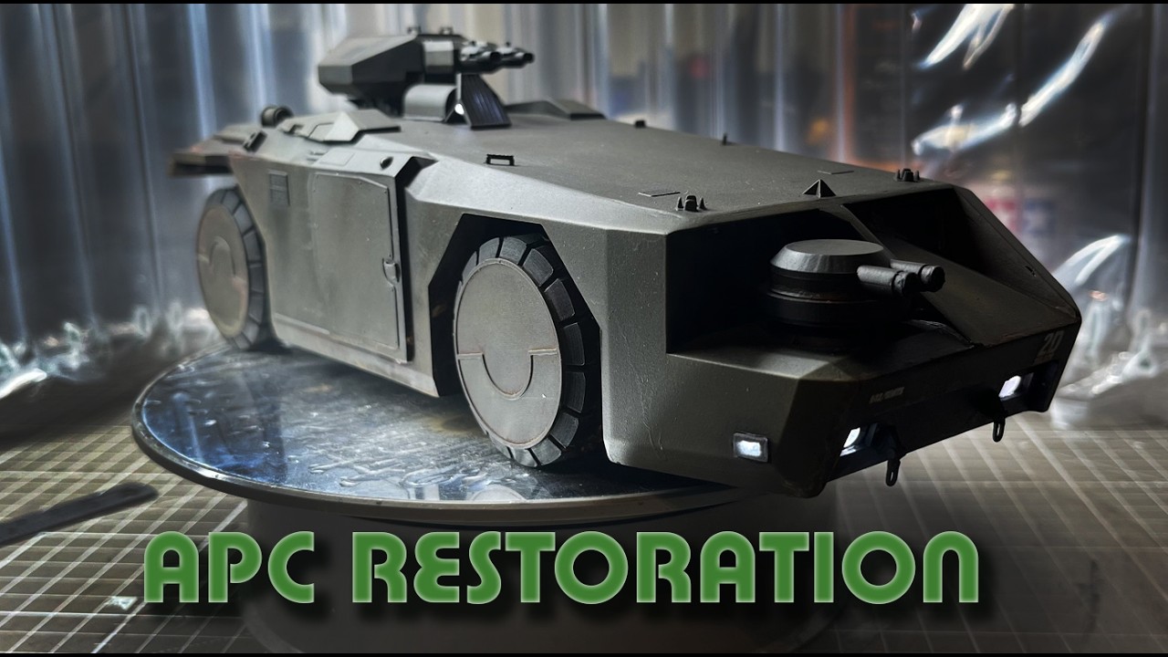 Restoring the Aliens APC Model Kit | Full Nostalgic Restoration - YouTube