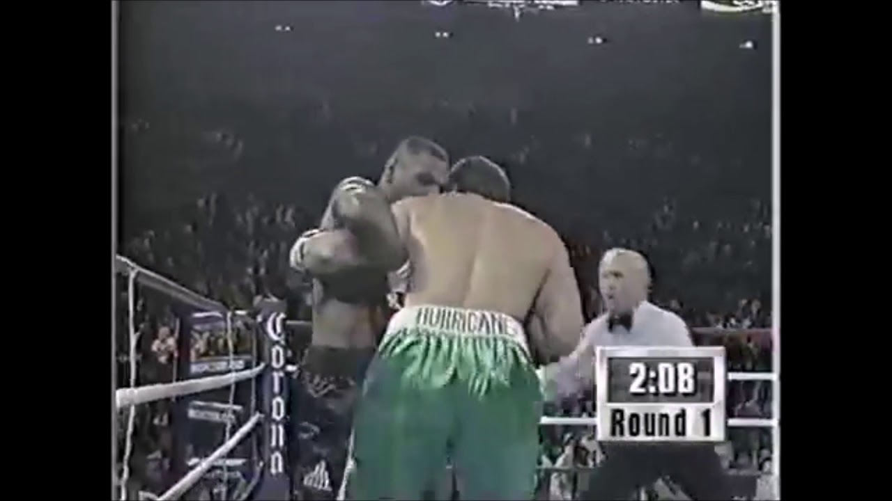 Mike Tyson vs. Peter McNeeley with Punch Out Sound Effects - YouTube
