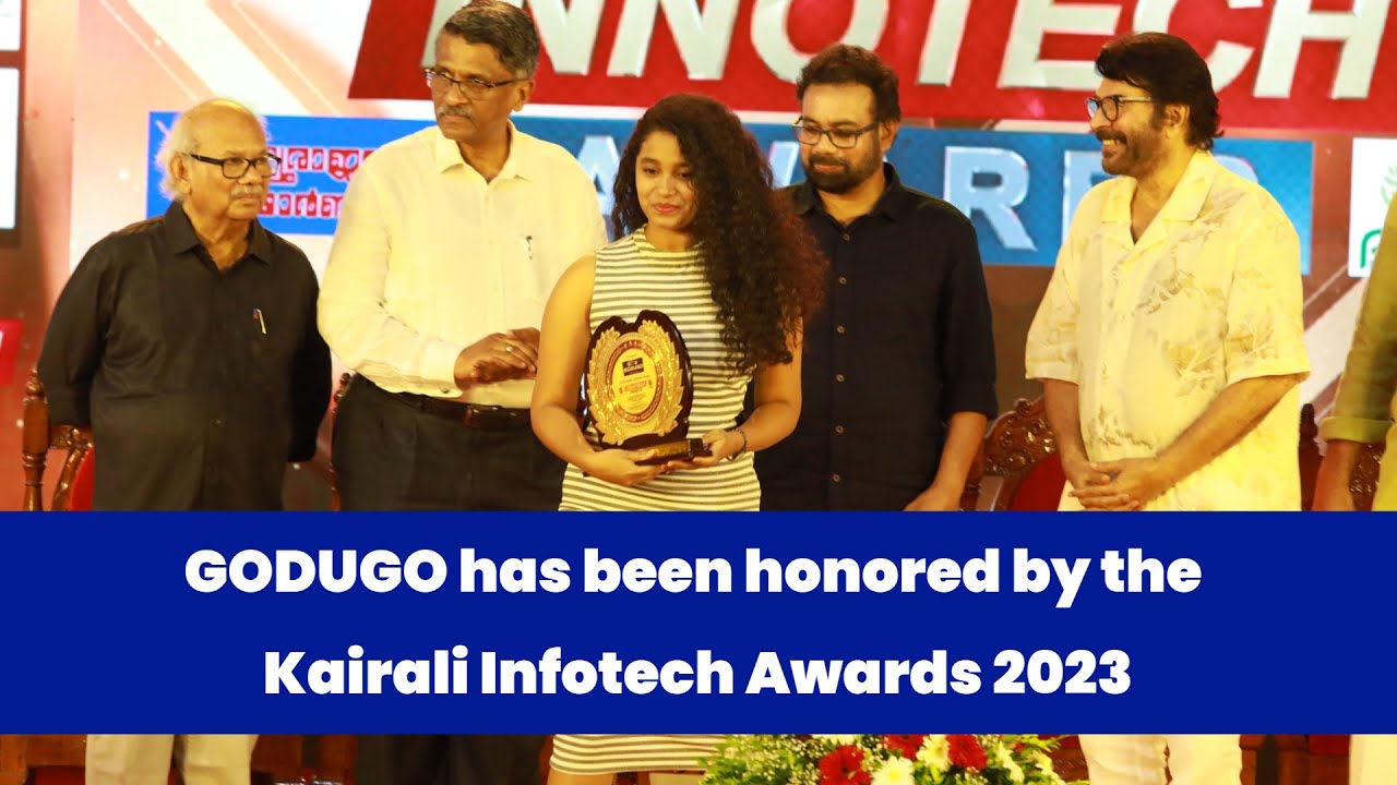 GODUGO has been honored by the Kairali Infotech Awards 2023 | GODUGO ...