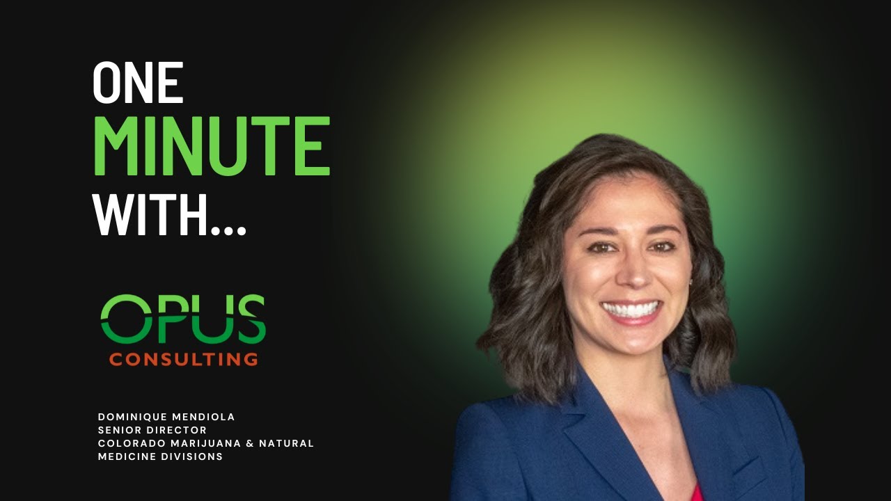 One Minute With...Dominique Mendiola - YouTube