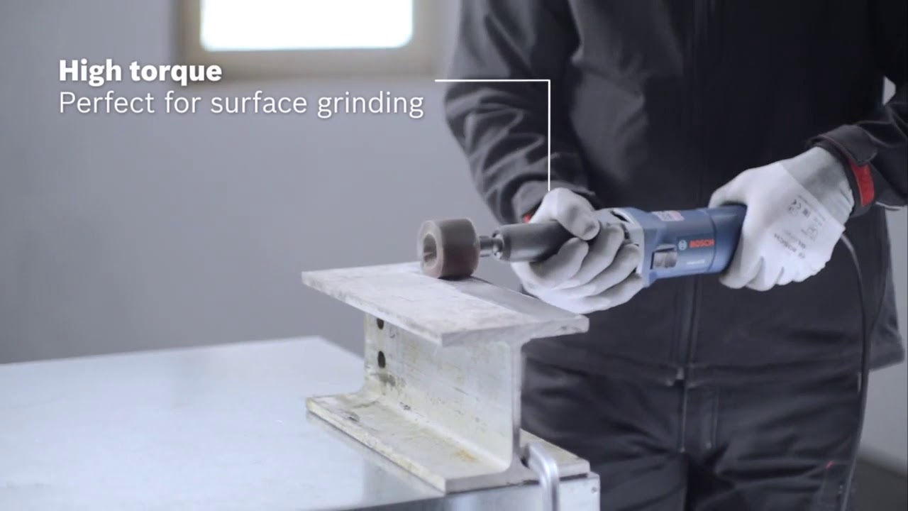 Máy mài thẳng Bosch GGS 8 CE - YouTube