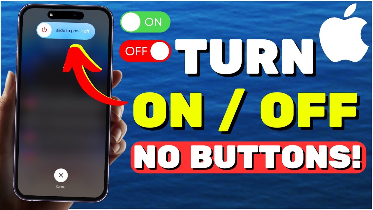 How to Turn OFF and ON iPhone Without Power Button - YouTube