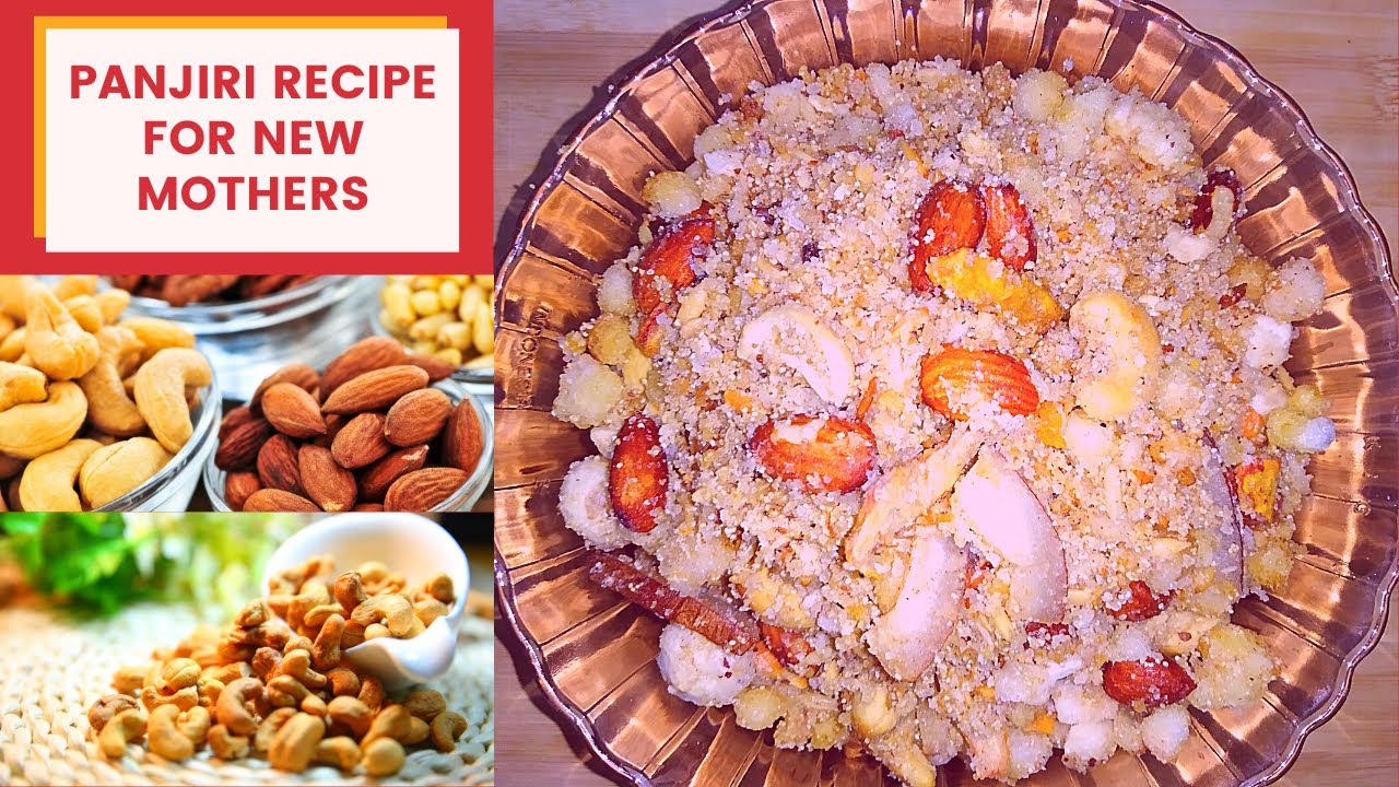 Panjiri Recipe | Very easy way make Panjiri | How to make Panjiri at ...