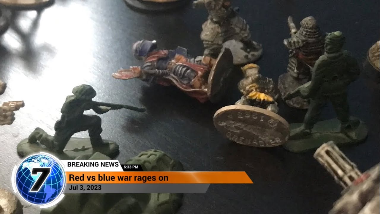 Red vs blue war - YouTube