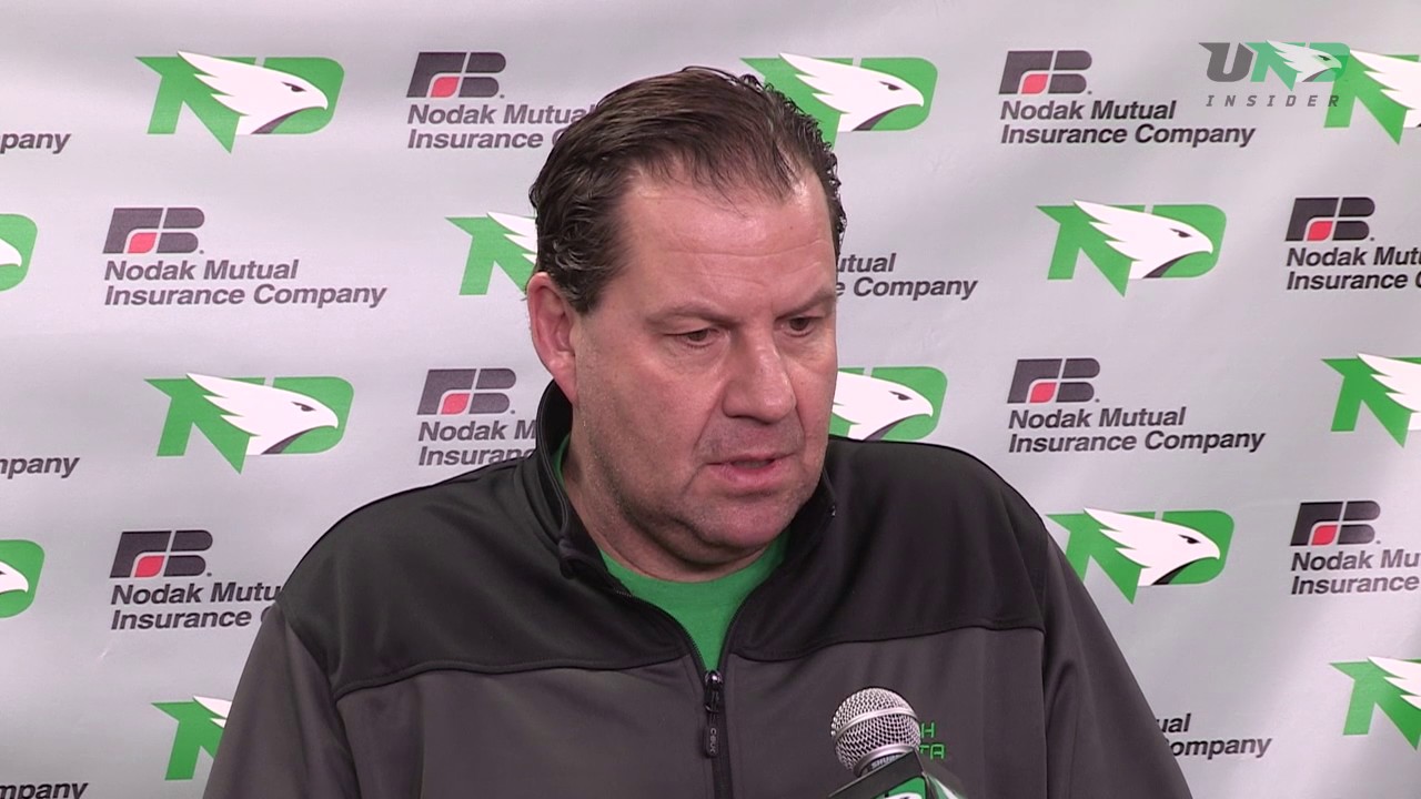 UND hockey - Brad Berry press conference - 3/1/17 - YouTube