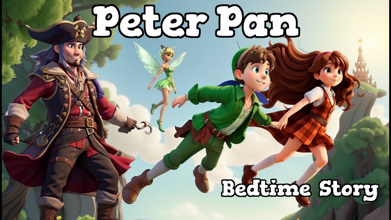 Bedtime Stories for Kids | Peter Pan | J. M. Barrie's Story - YouTube