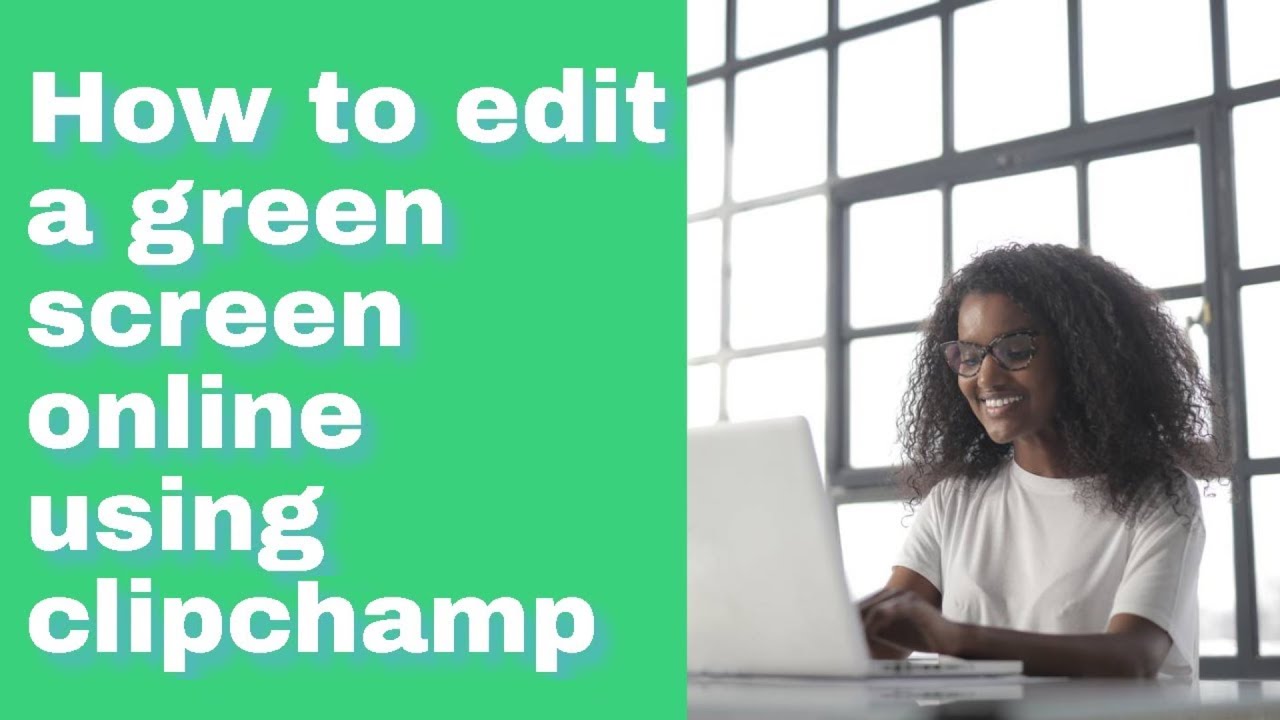 How to edit a green screen online with #Clipchamp - YouTube