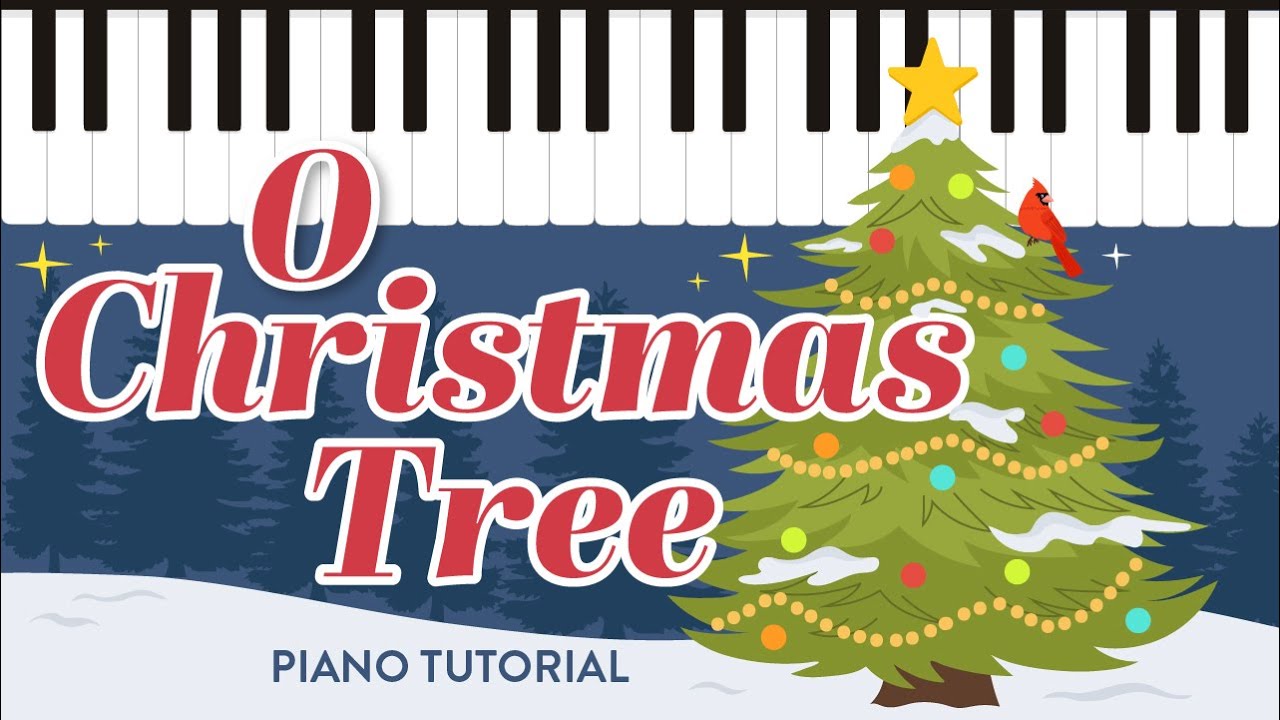 O Christmas Tree: Super Easy Piano Tutorial for Beginners + Sheet Music ...
