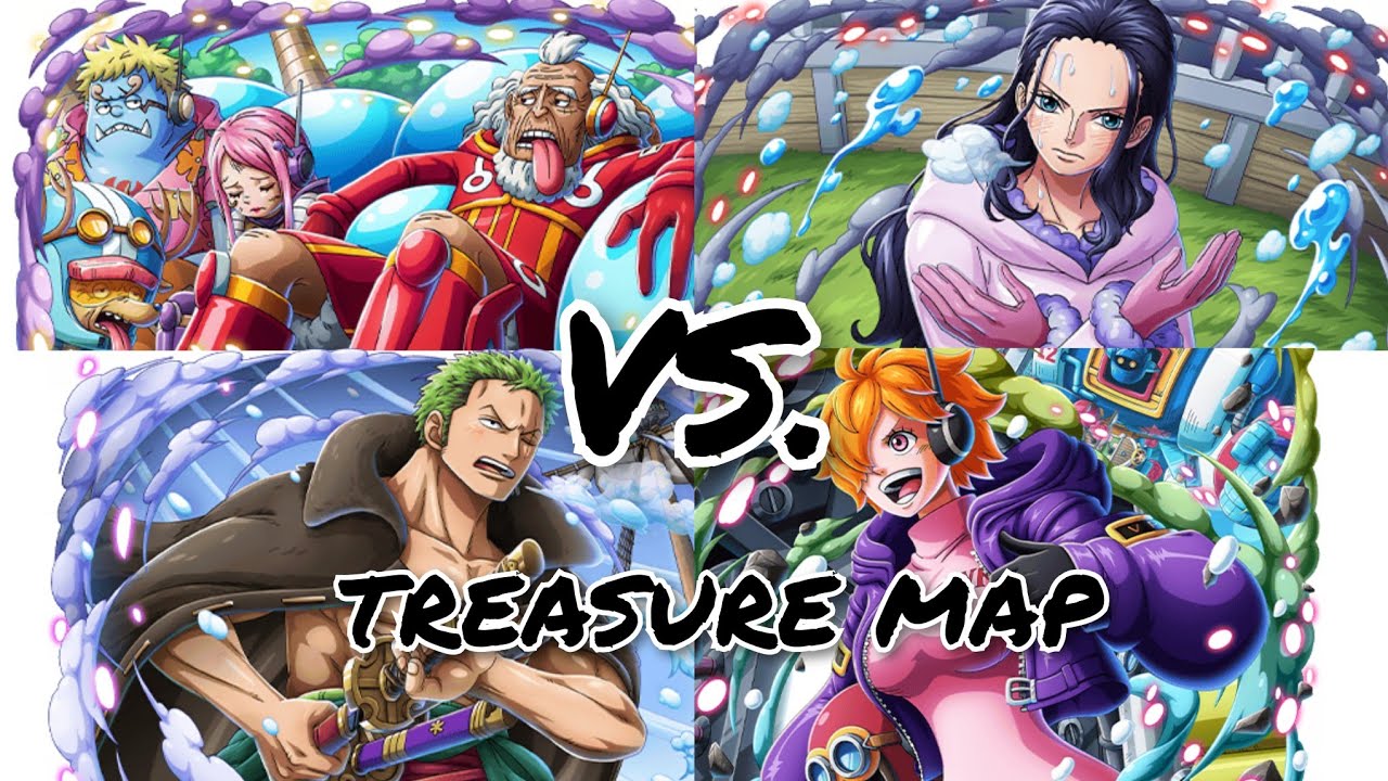 OPTC TREASURE MAP VS. 4 MINI BOSS(ONE PIECE TREASURE CRUISE) - YouTube