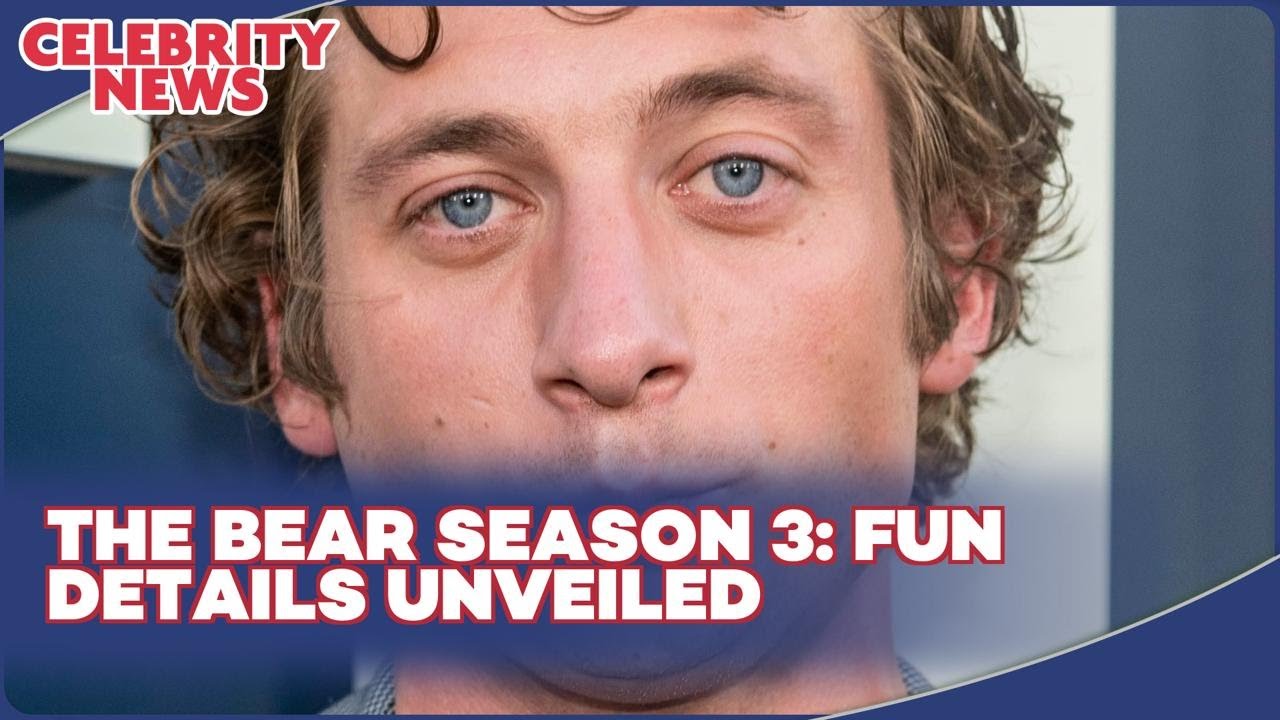The Bear Season 3 Fun Details Unveiled I Celebrity News - YouTube