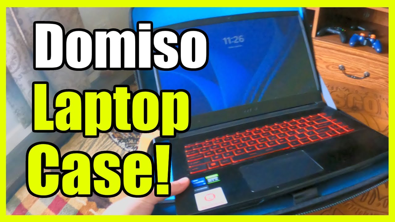 Review of Domiso 15.6 inch Laptop Case for traveling (My MSI Laptop ...