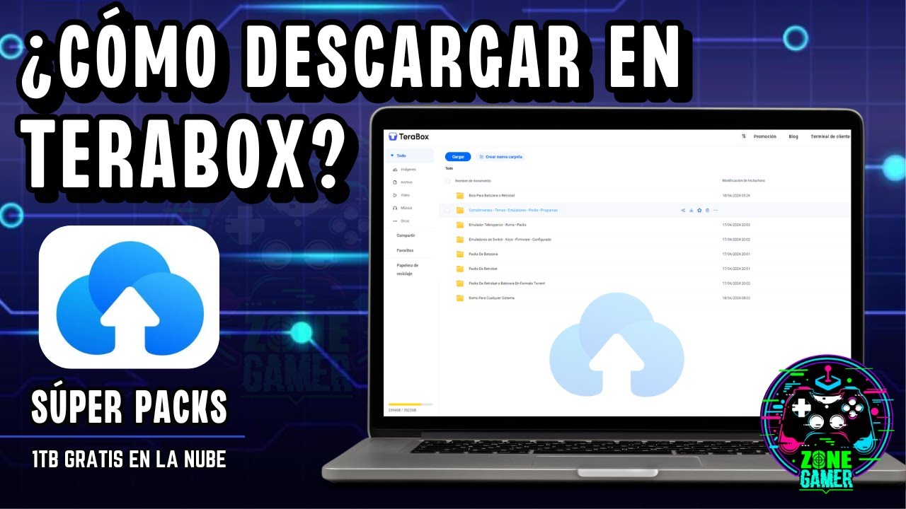 TERABOX🔥Como Descargar🔥Como Registrarse🔥Como Usarlo🔥Obtén 1TB GRATIS ...