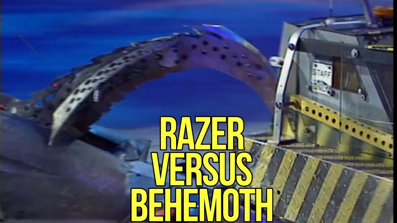 Razor Vs Behemoth | Robot Wars Clips - YouTube