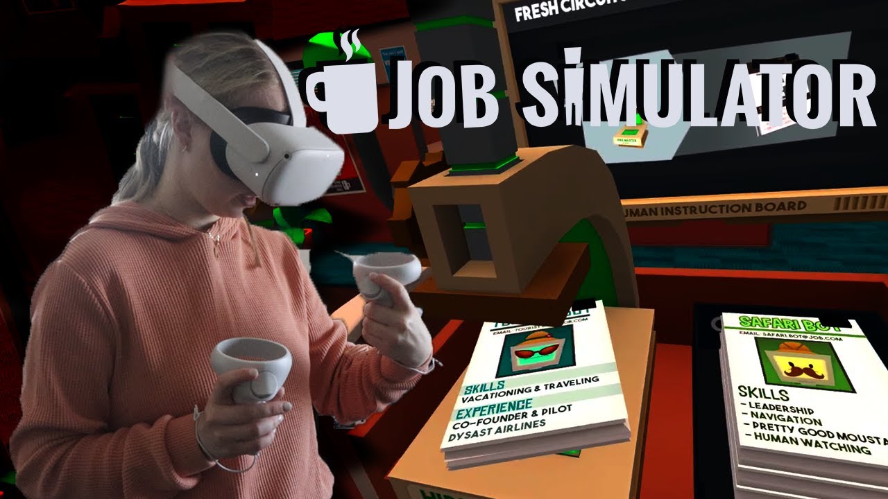 TIME TO WORK IN AN OFFICE! | Job Simulator - YouTube