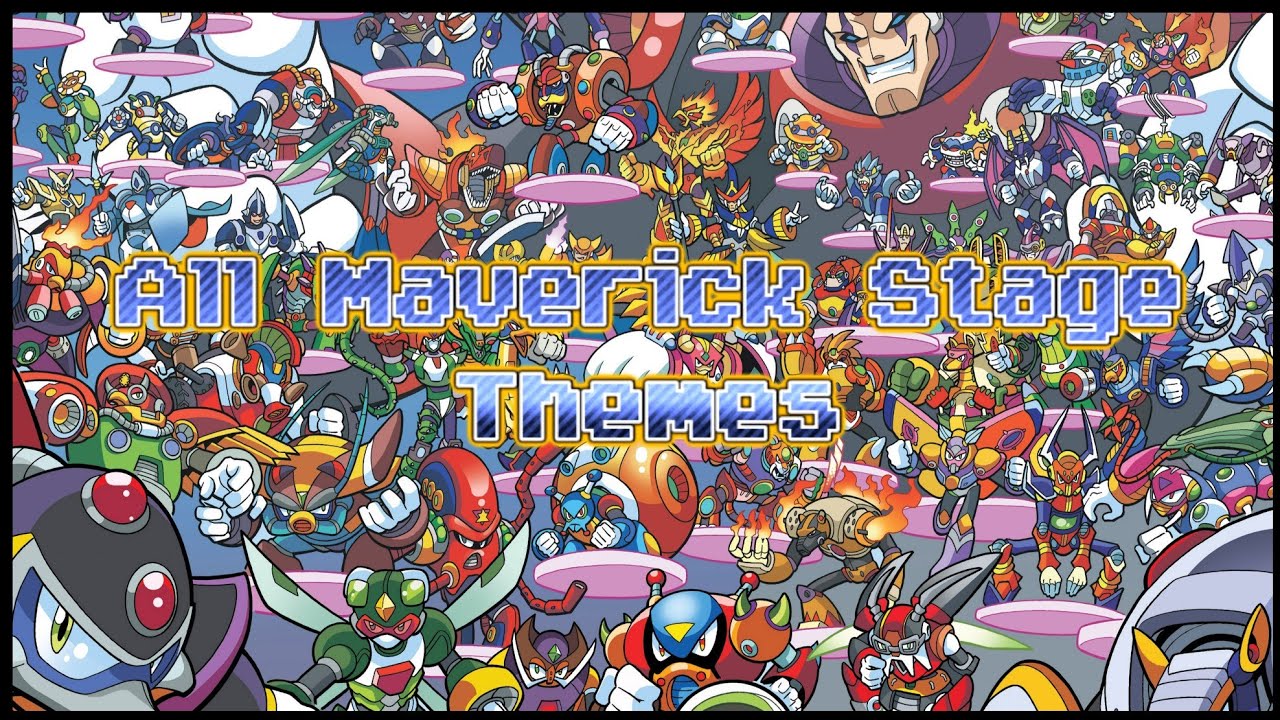 Mega Man X OST | All Maverick Stage Themes (X1~X8 + Extras) w ...