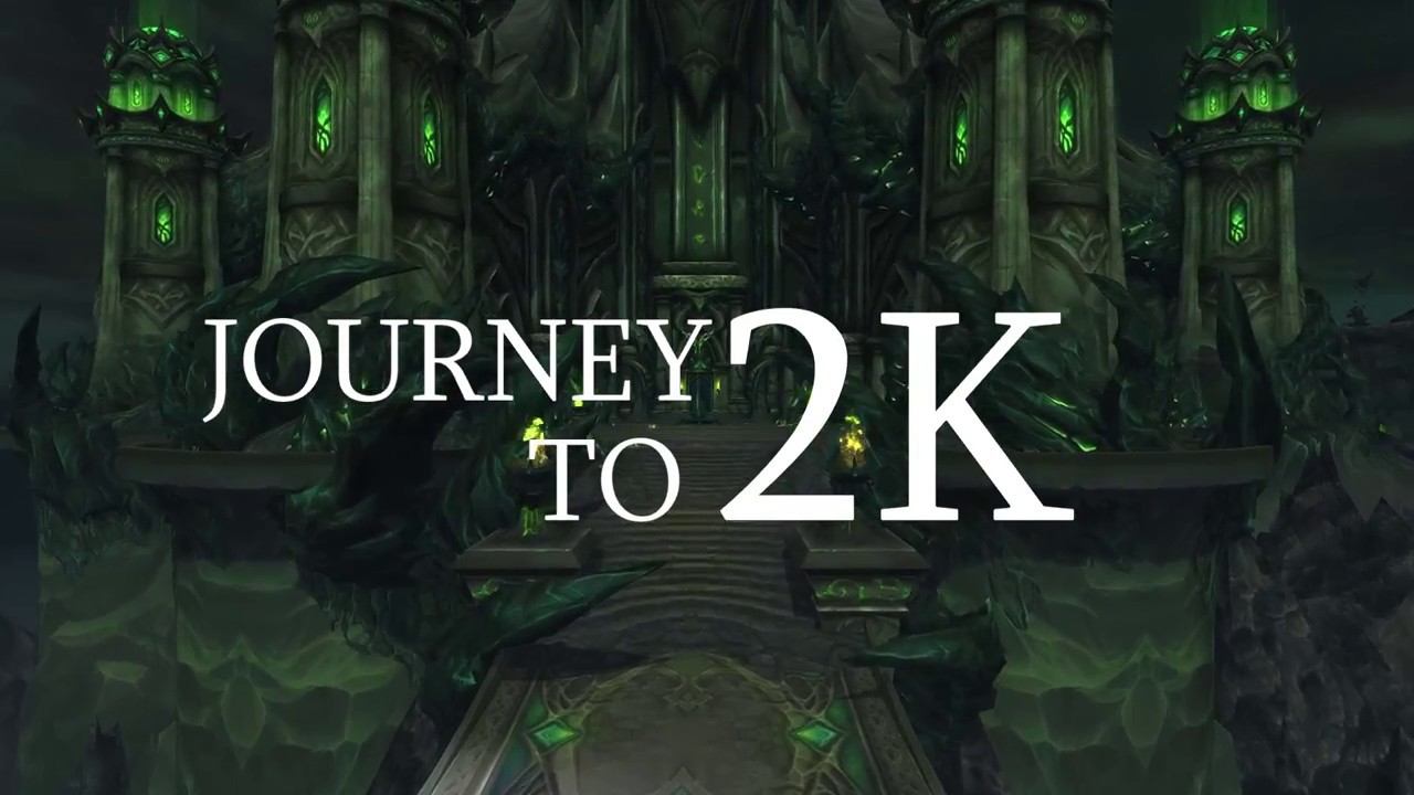 journey 2k intro - YouTube