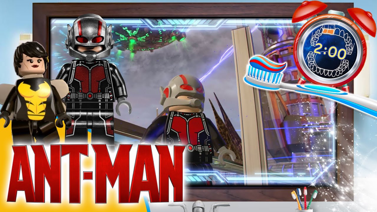 Lego Ant-Man 2 Minute Action Toothbrush Timer with Music. - YouTube