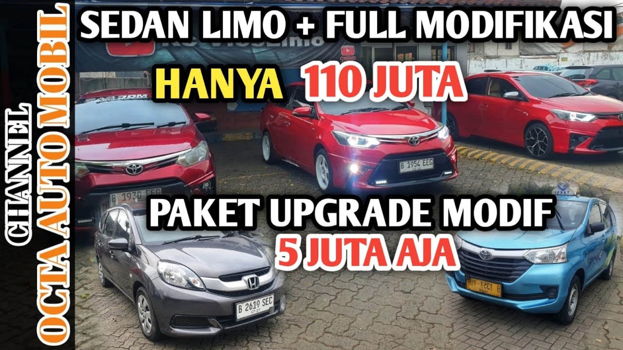 SEDAN ex taksi + full modifikasi hanya 110 juta aja di RC VIOS LIMO ...