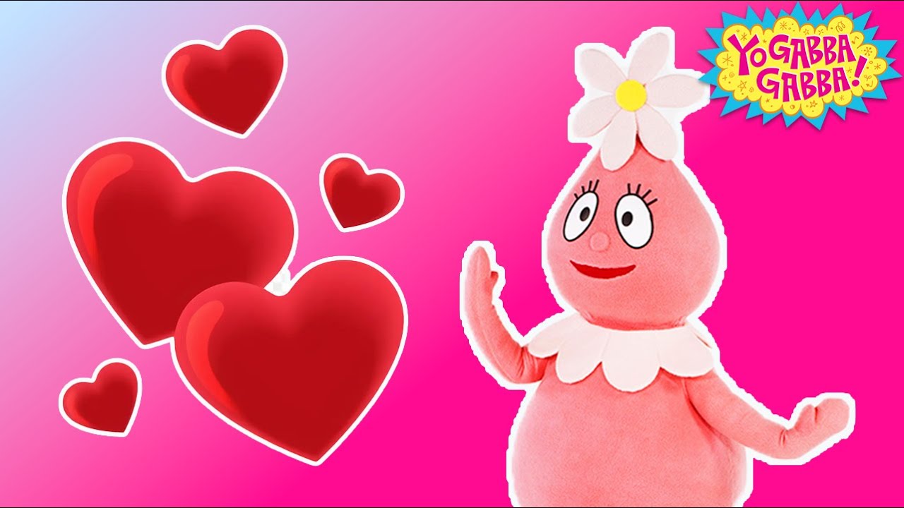 Yo Gabba Gabba! VALENTINE'S DAY SPECIAL I Learning about Friends & Love ...