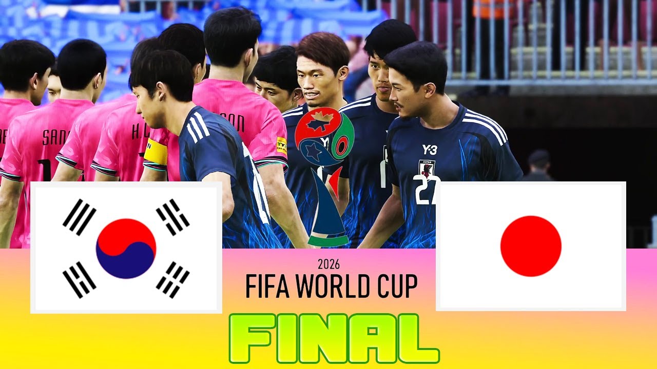 SOUTH KOREA vs JAPAN - Final FIFA World Cup 2026 | Full Match All Goals ...
