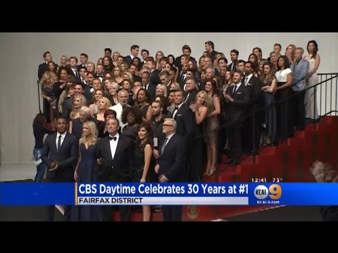 CBS Daytime Stars Gather For Epic Class Photo-Style Shoot - YouTube