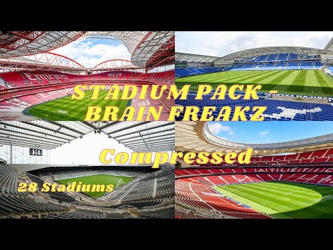 My Compressed Stadium Pack Release!! - 28 Stadiums |FIFA 16 mobile mod ...