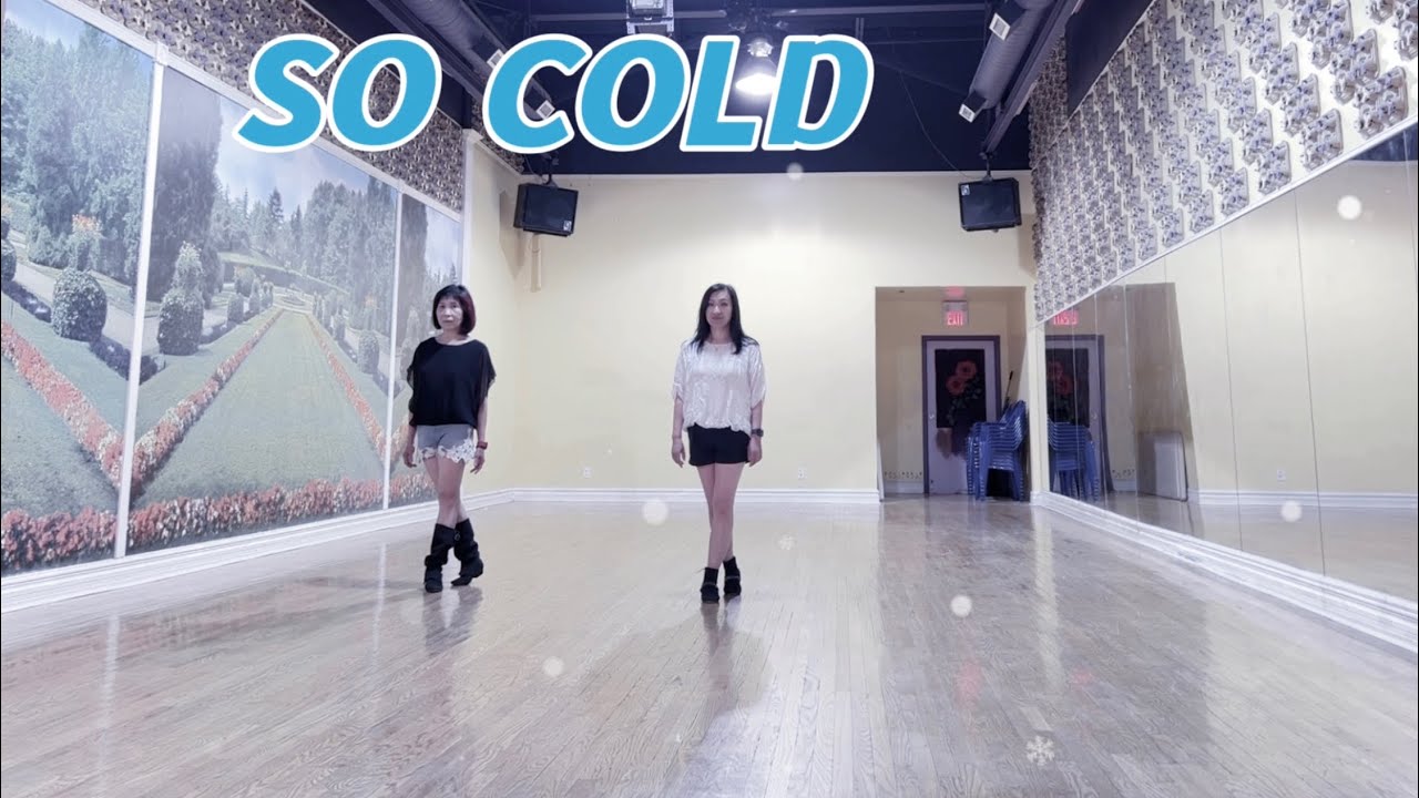 SO COLD Line Dance - YouTube