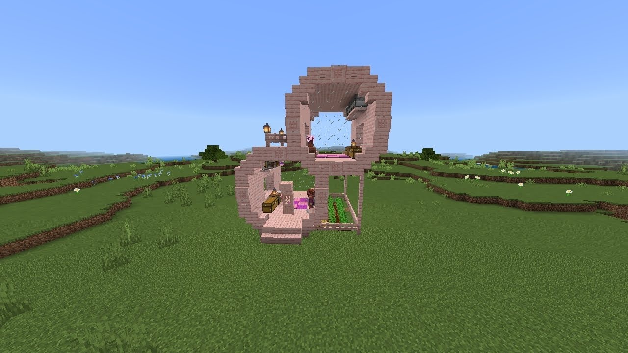 Minecraft beautiful Charry house 🏠🌸 - YouTube