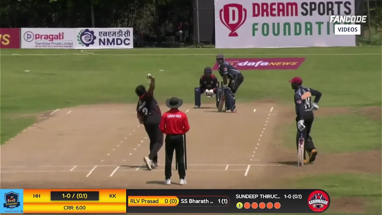 VCAT Masters Premier League | Karimnagar Kings vs Hyderabad Heroes ...
