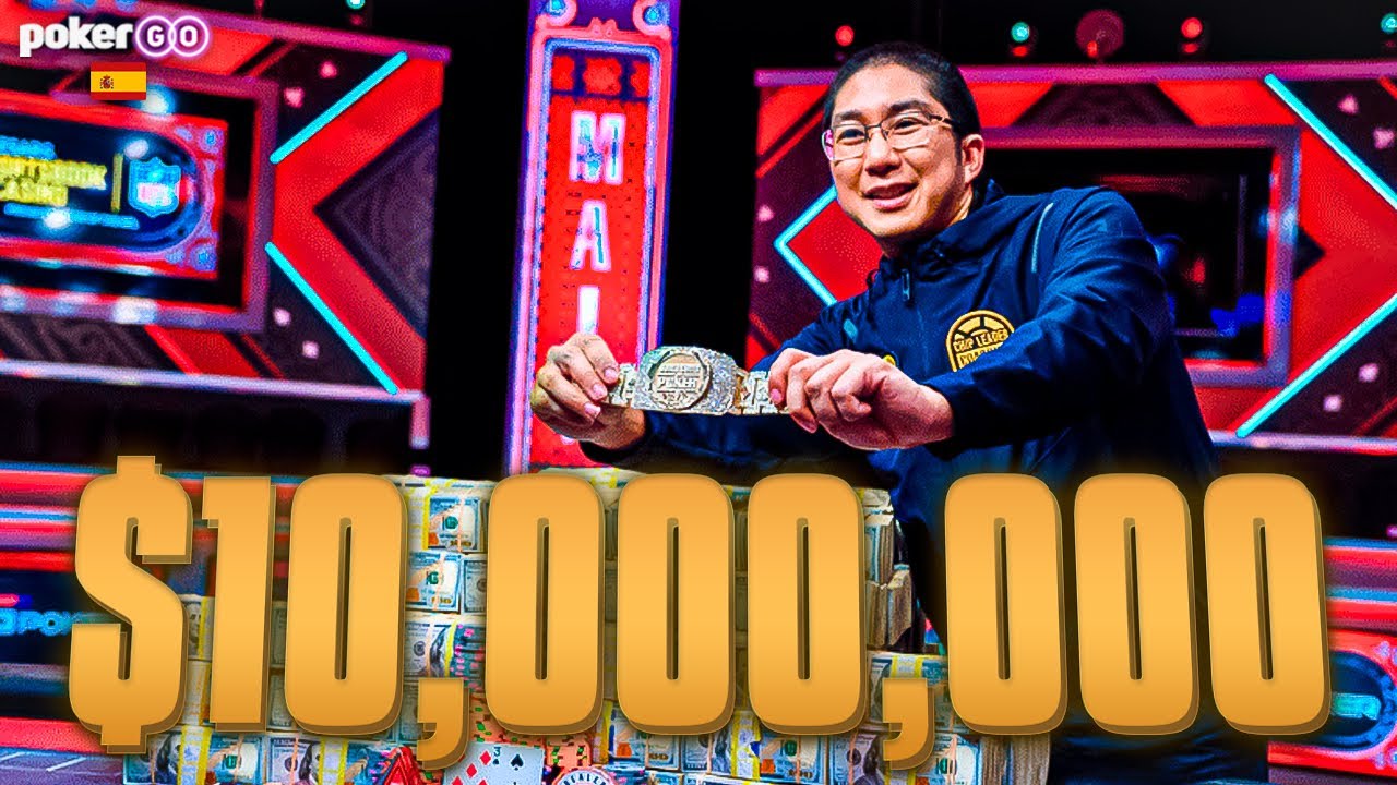 JONATHAN TAMAYO es CAMPEÓN del MAIN EVENT WSOP 2024 por 10,000,000 ...