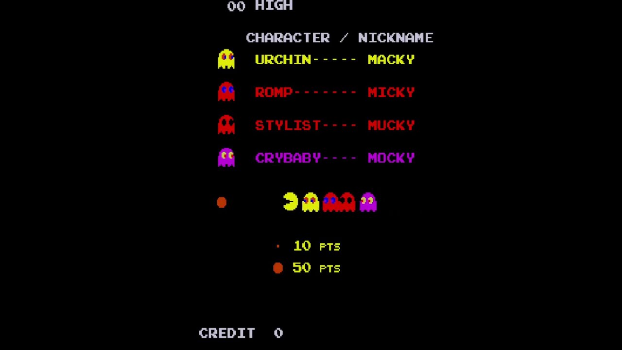 Pac-Man (Bootleg on Galaxian Hardware) - Gameplay - YouTube